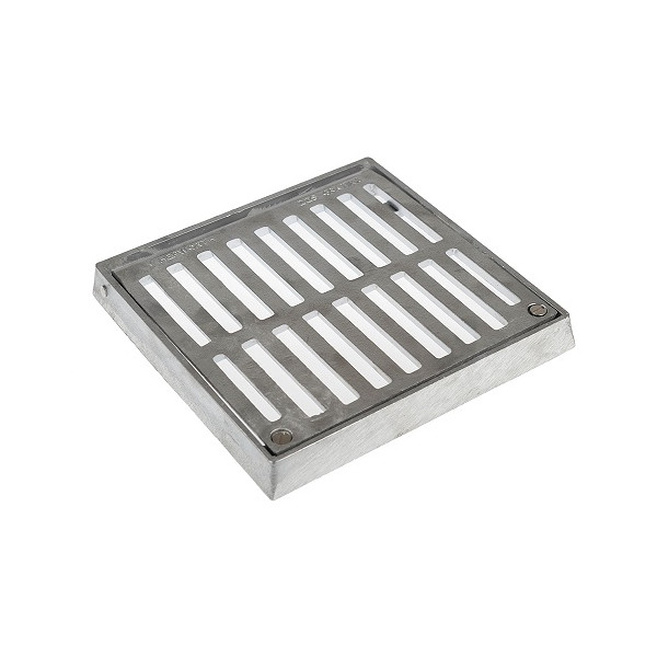 225mm x 225mm Aluminium Grating Hinged