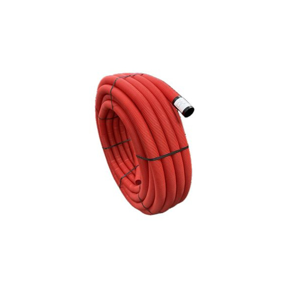 63mm X 50m Red Twinwall Duct