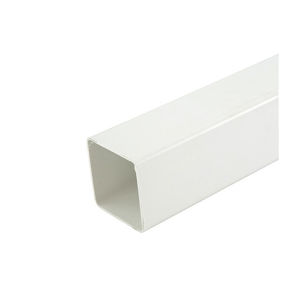 65mm x 1m White Square D/Pipe (repair)