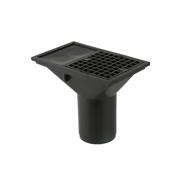 110mm Rectangular Drain Hopper
