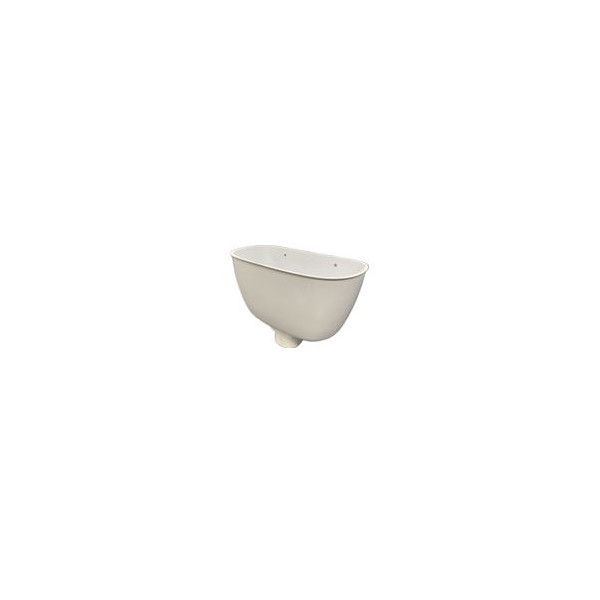 White Rainwater Hopper