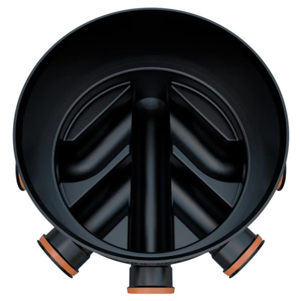 450mm x 2m Deep Entry Manhole 110mm Sockets