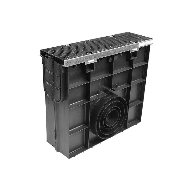 100mm EJ Sump Unit Steel Edge C250 Grating